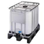 Container IBC/GRG 1000 litres homologué avec palet d acier-plastique ...