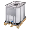 Container IBC/GRG 1000 litres homologué avec palet d acier-plastique ...